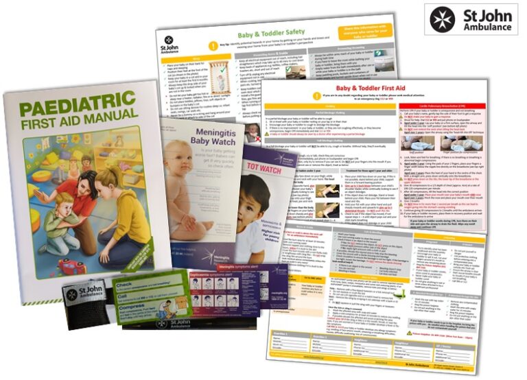 Baby & Toddler First Aid Course – St John Ambulance Ireland